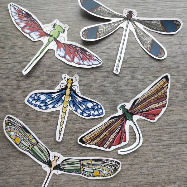 Dragonfly Sticker - Etsy