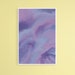 Purple Storm Printable Digital Wall Art Poster Wavy - Etsy