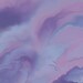 Purple Storm Printable Digital Wall Art Poster Wavy - Etsy