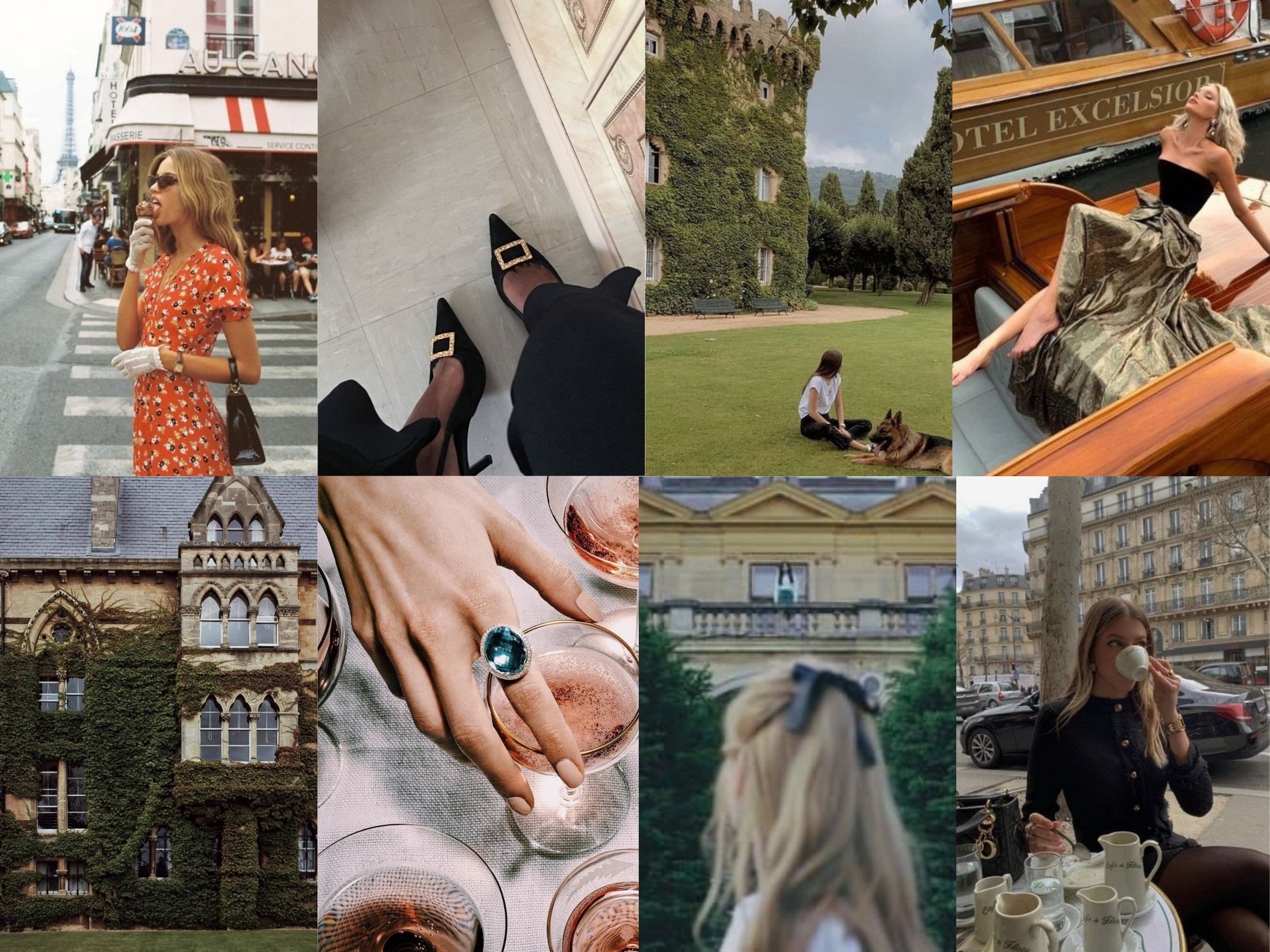 Old Money Aesthetic Collage Kit, 75+ High Quality Images - Old Money ...