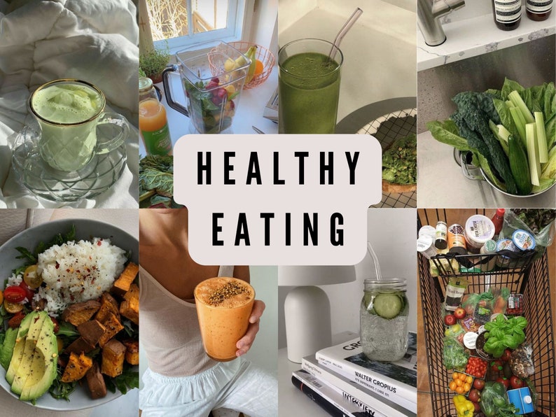 That Girl Vision Board Pinterest Girl Aesthetic Vision Board Healthy Lifestyle, Self Care ...