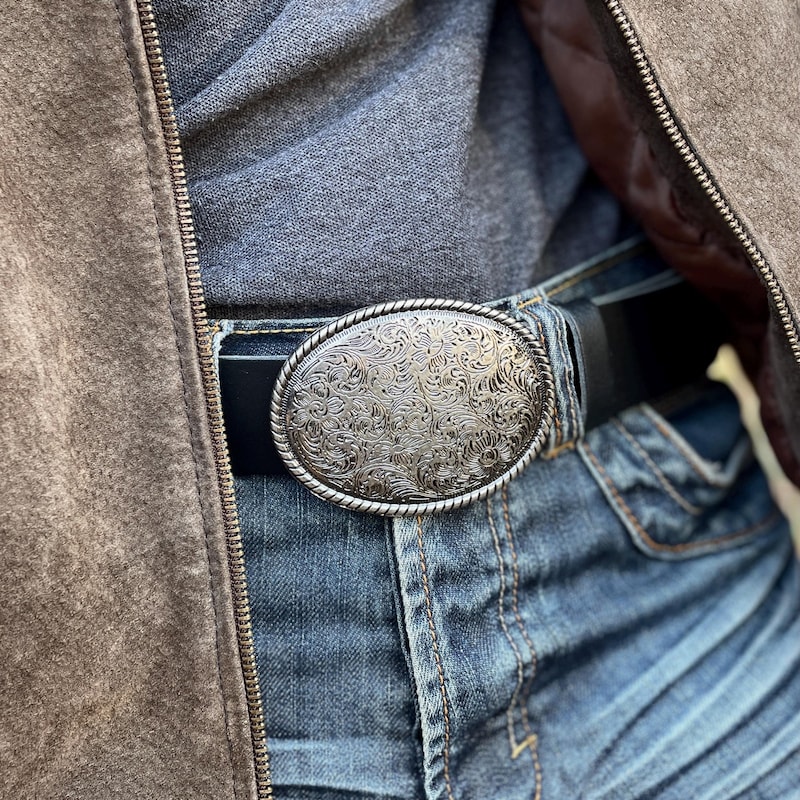 Vintage Buckle Belt Men - Etsy UK