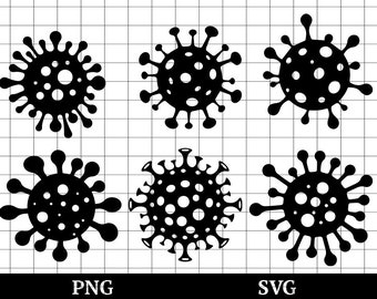 Virus Svg | Etsy UK