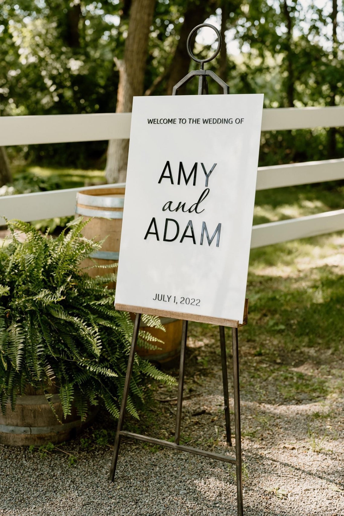 Custom Acrylic Wedding Signs - Etsy