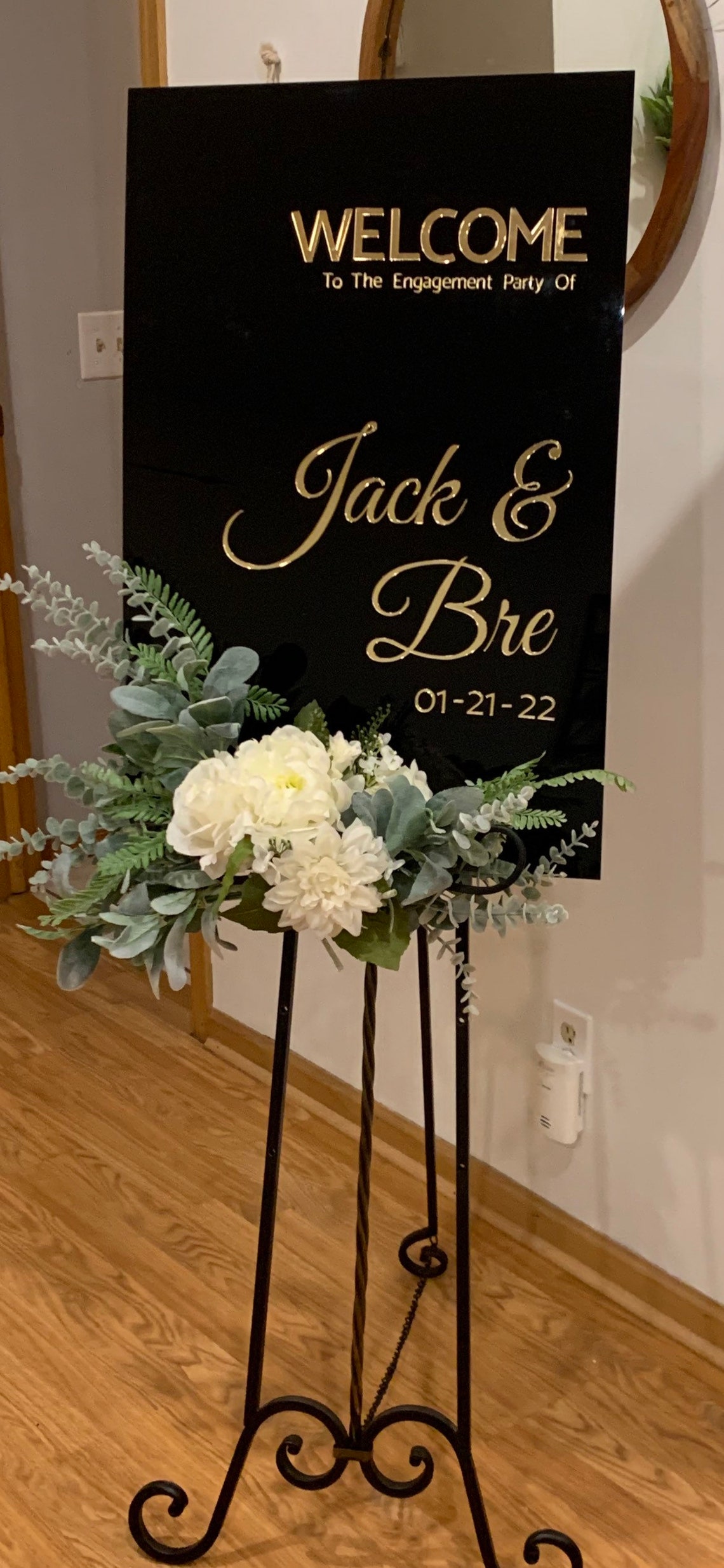 Custom Acrylic Wedding Signs - Etsy