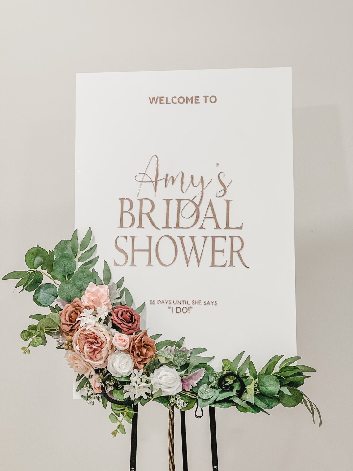 Custom Acrylic Wedding Signs - Etsy