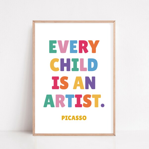 Every Child is an Artist - Etsy UK