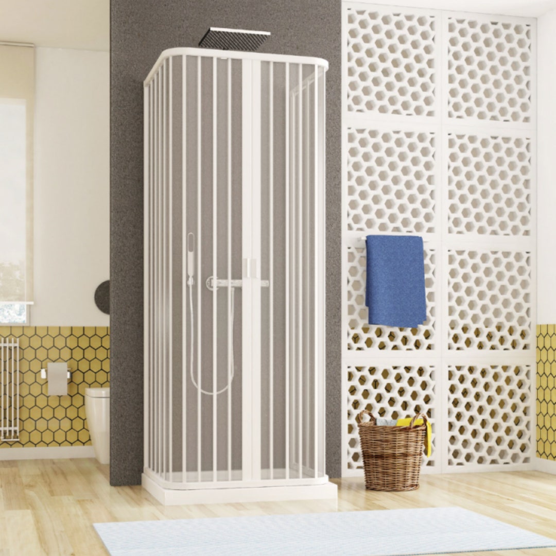 3-sided Folding Shower Enclosure - Etsy