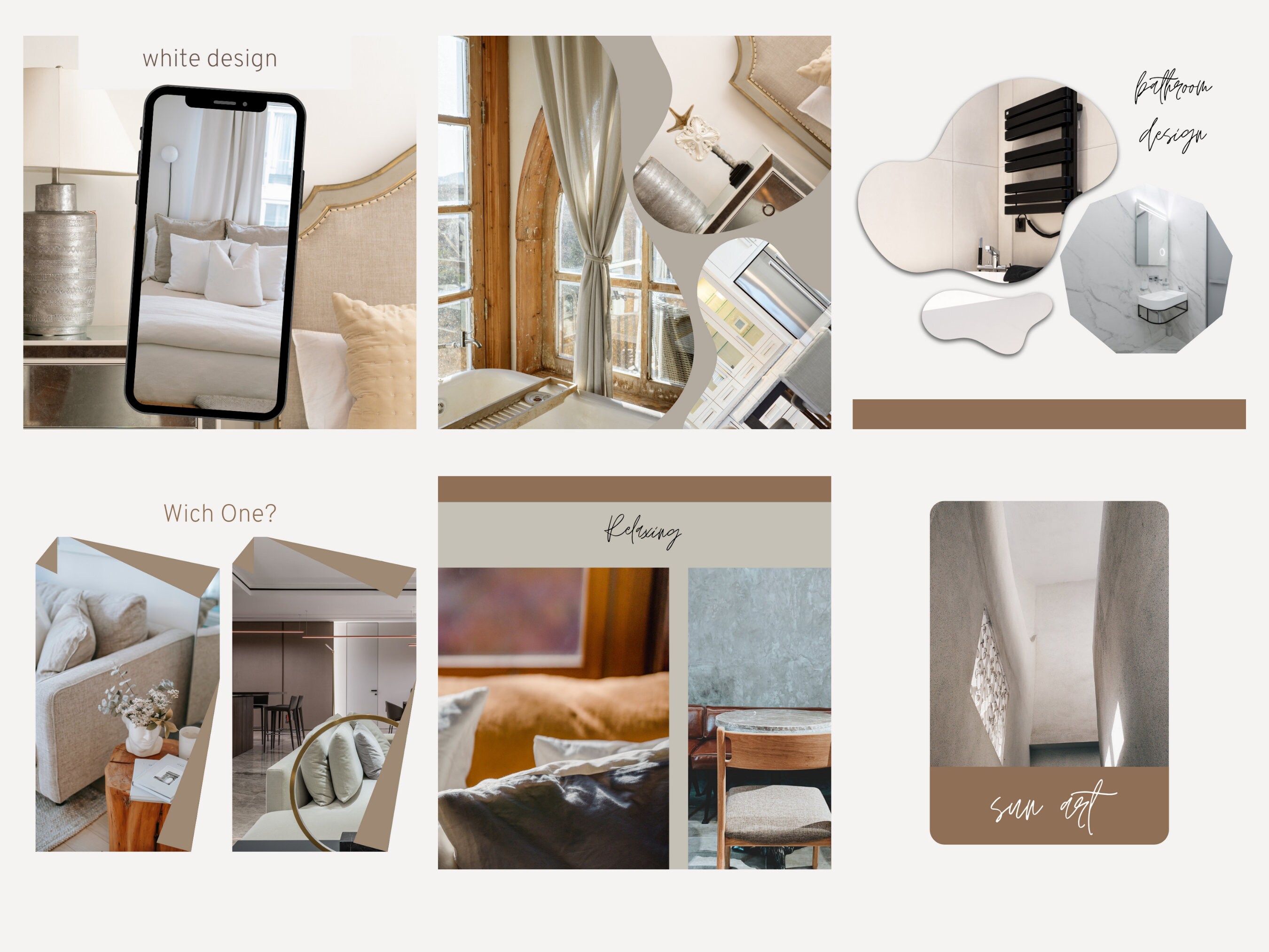 100 Instagram Posts Templates for Interior Design Business social Media ...