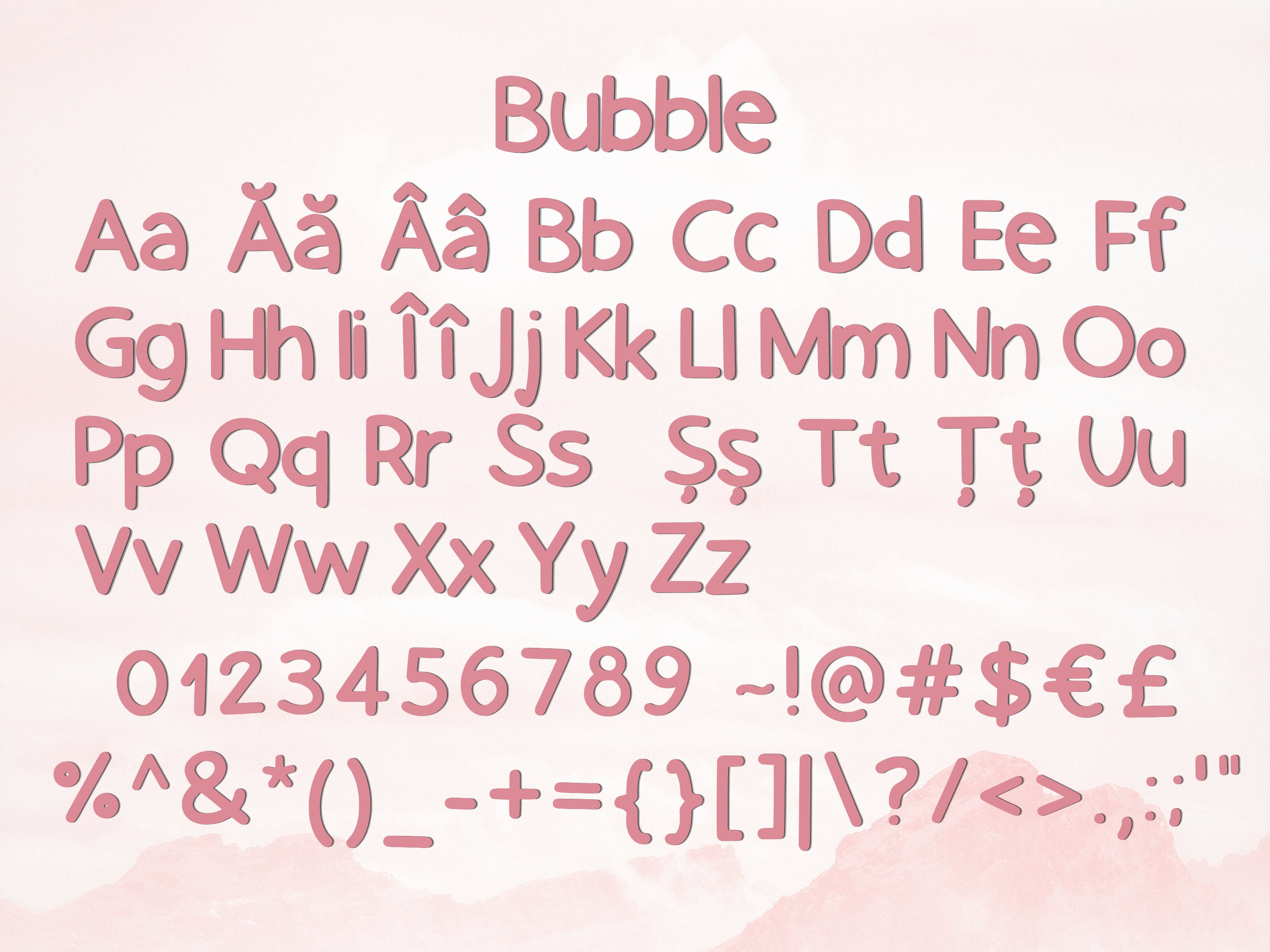 Bubble Modern Display Font for Creators, Sans Serif, Bubbly, Classic ...