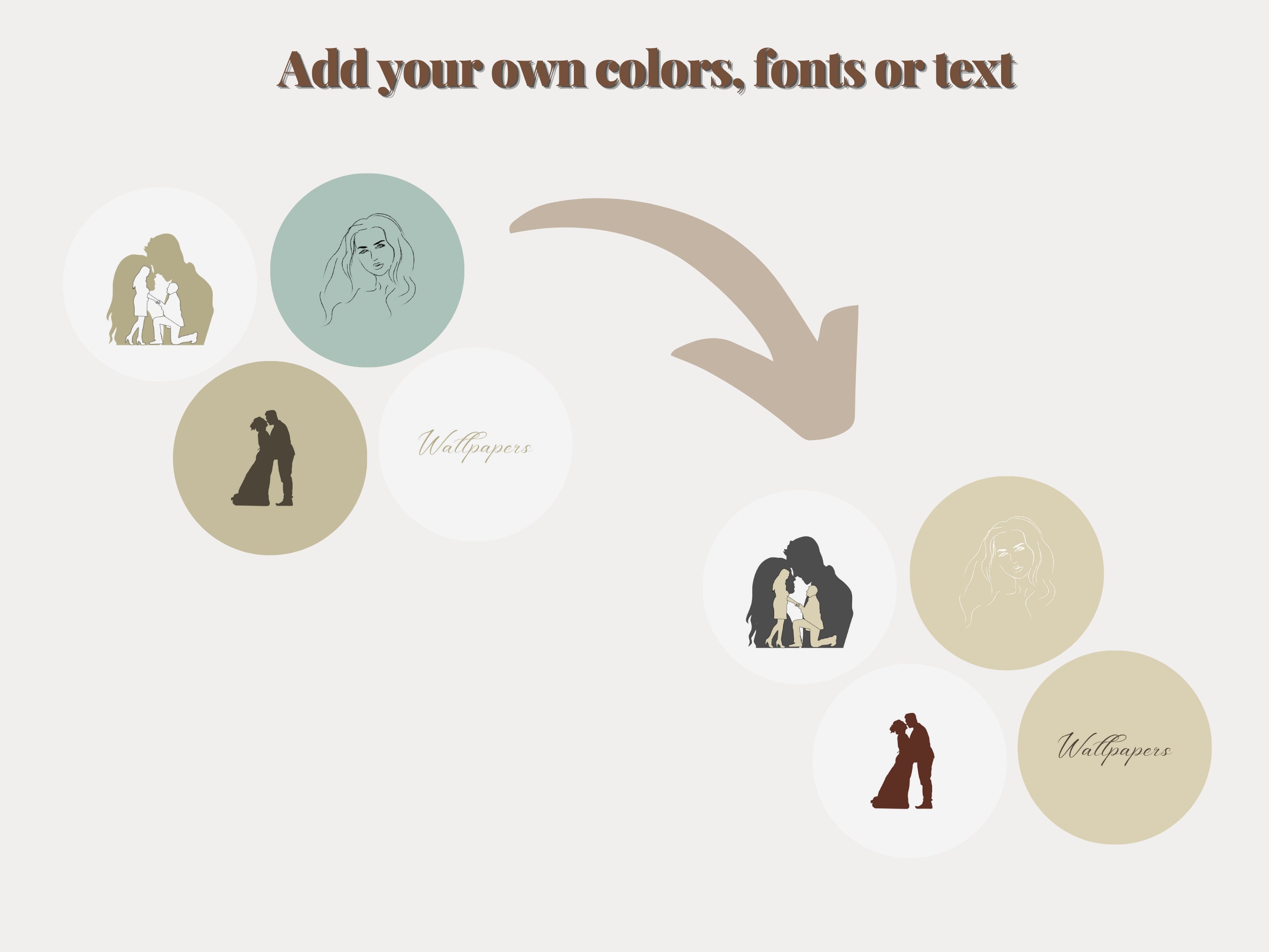 50 Photography Instagram Highlights Covers Business Templates Neutral ...