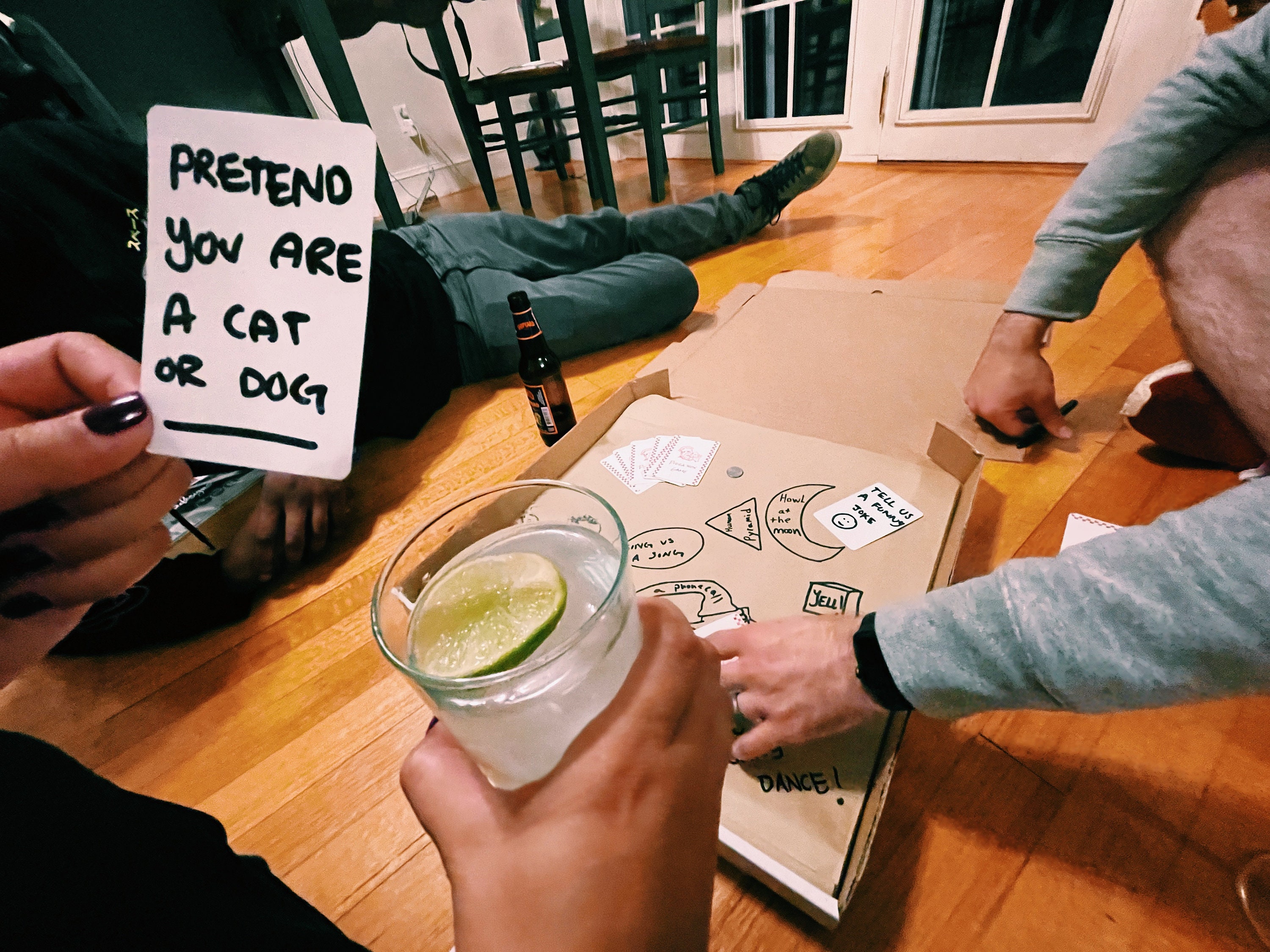 Pizza Box Boardgame - Etsy