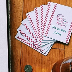 Pizza Box Boardgame - Etsy
