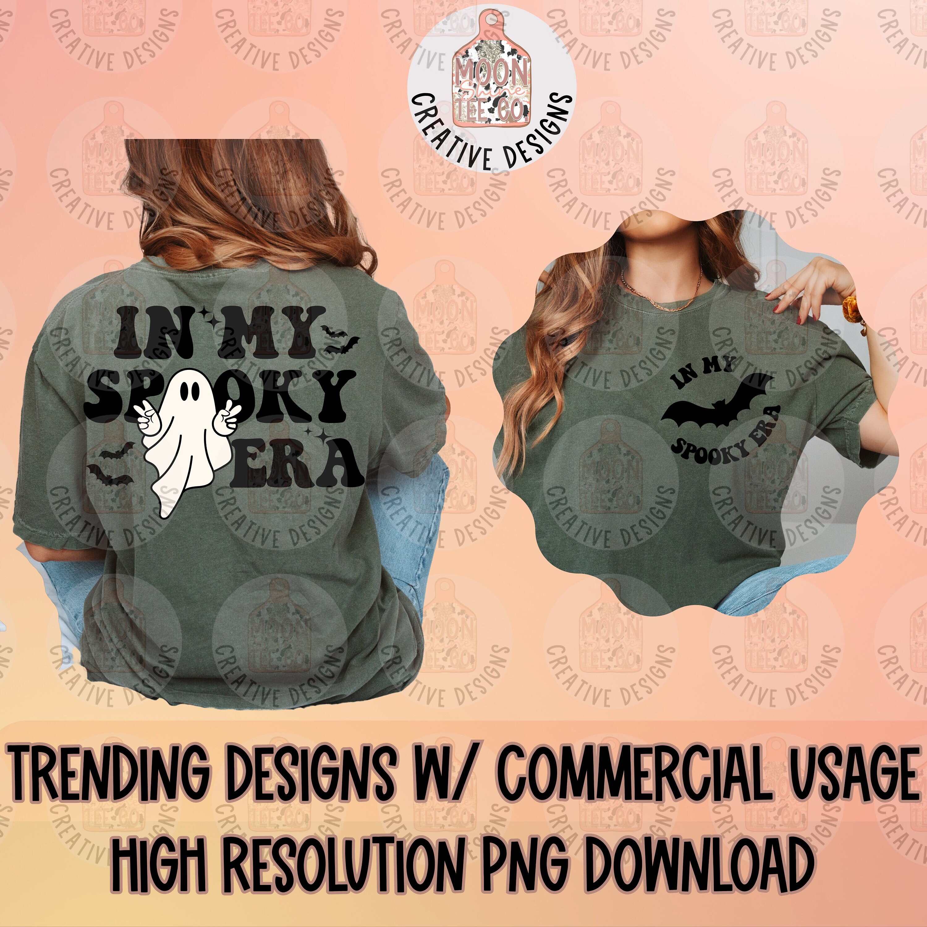 Spooky Era, in My Era Png, Sublimation Png, Halloween Png, Ghost Png ...