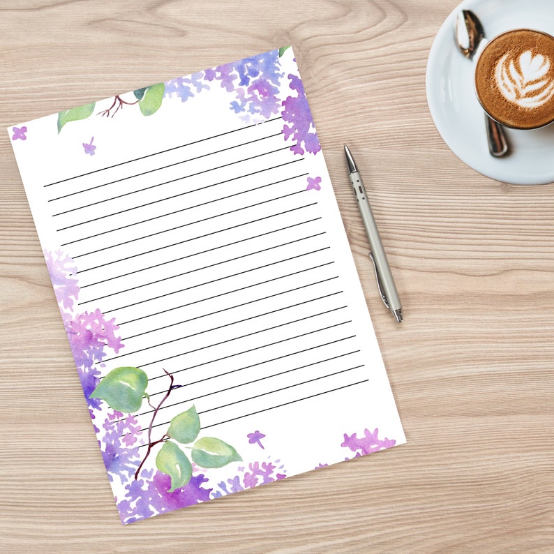 5 Design JW Letter Writing Template / Letter Writing Paper Templatw ...