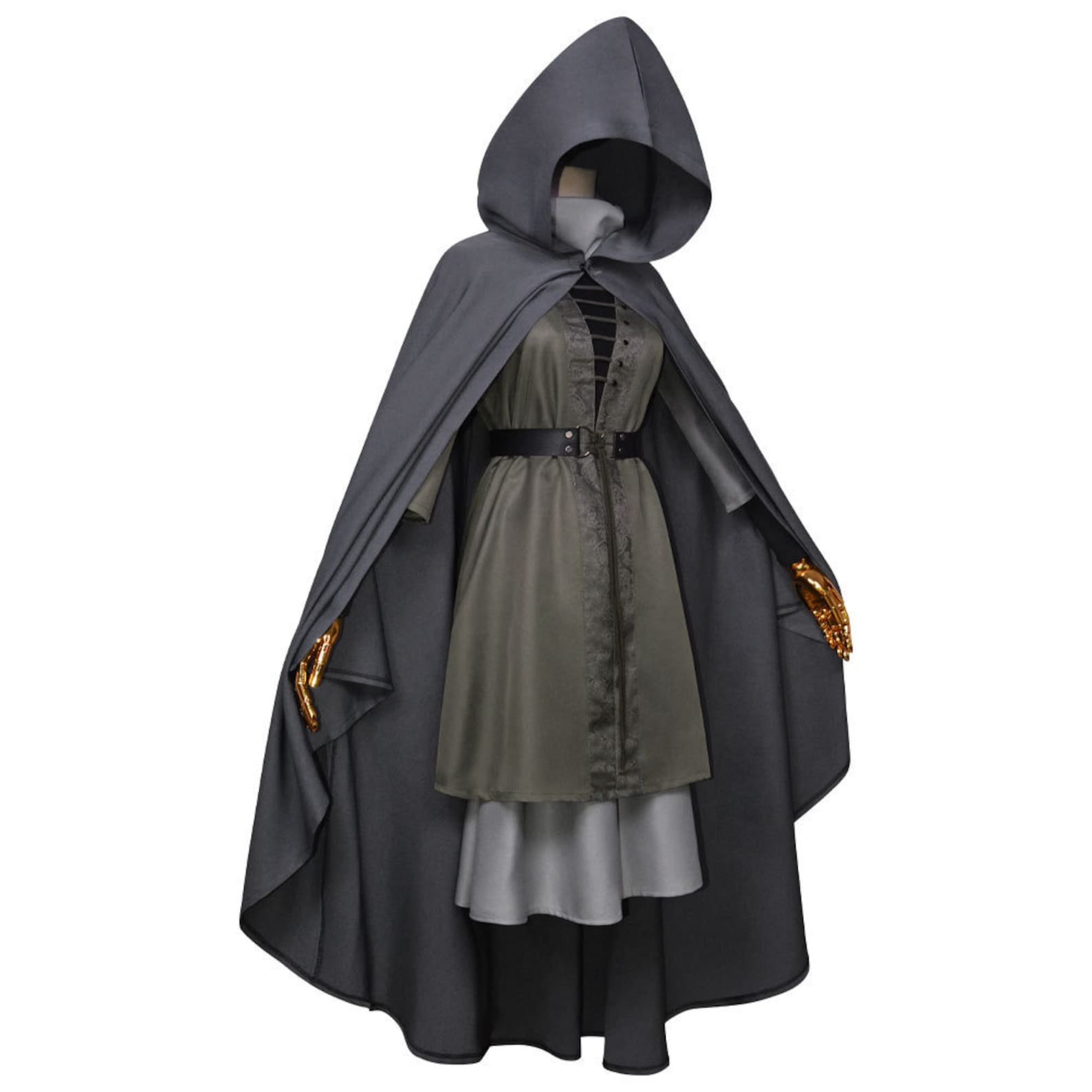 Womens Medieval Hooded Cloak 18th Century Assassins Cloak - Etsy Canada