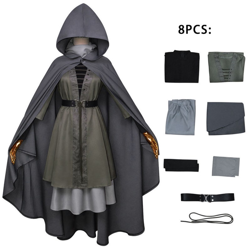Womens Medieval Hooded Cloak 18th Century Assassins Cloak - Etsy Canada