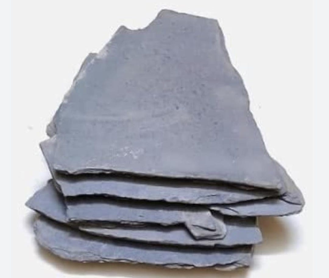 Black Raw Shale Stone – Natural Indian Slate Pencil Stone ...