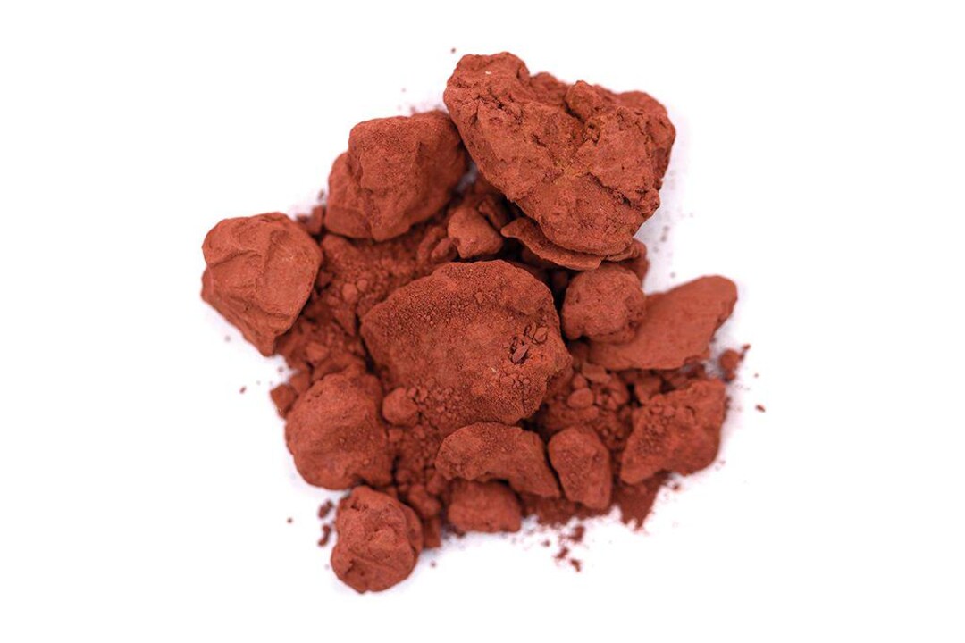 Natural Red Ochre Pigment: Geru Indian Earth - Ritual, Art & Terracotta ...