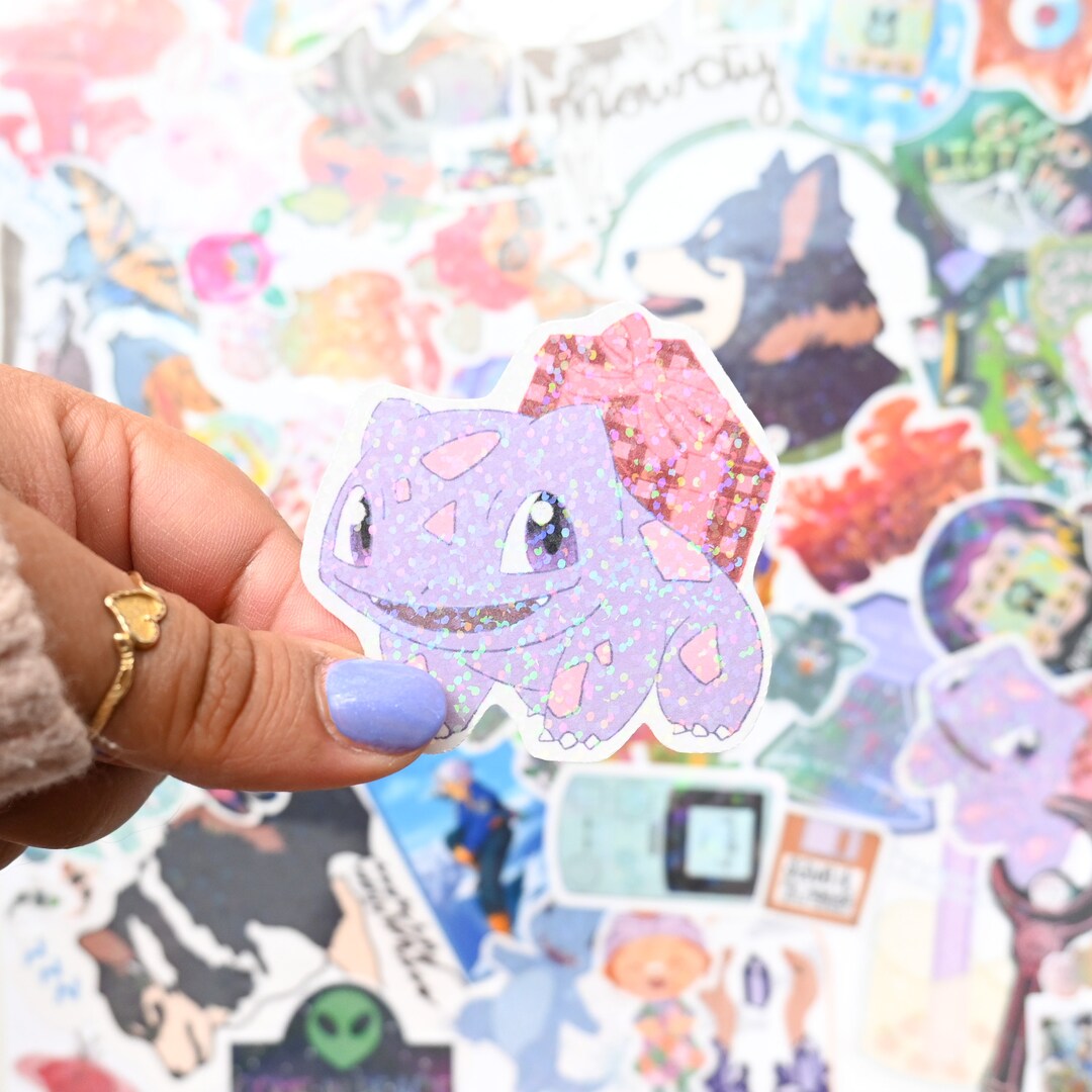 Love Day Gift Bulbasaur Sticker Pokemon Stickers Vinyl Decals for ...