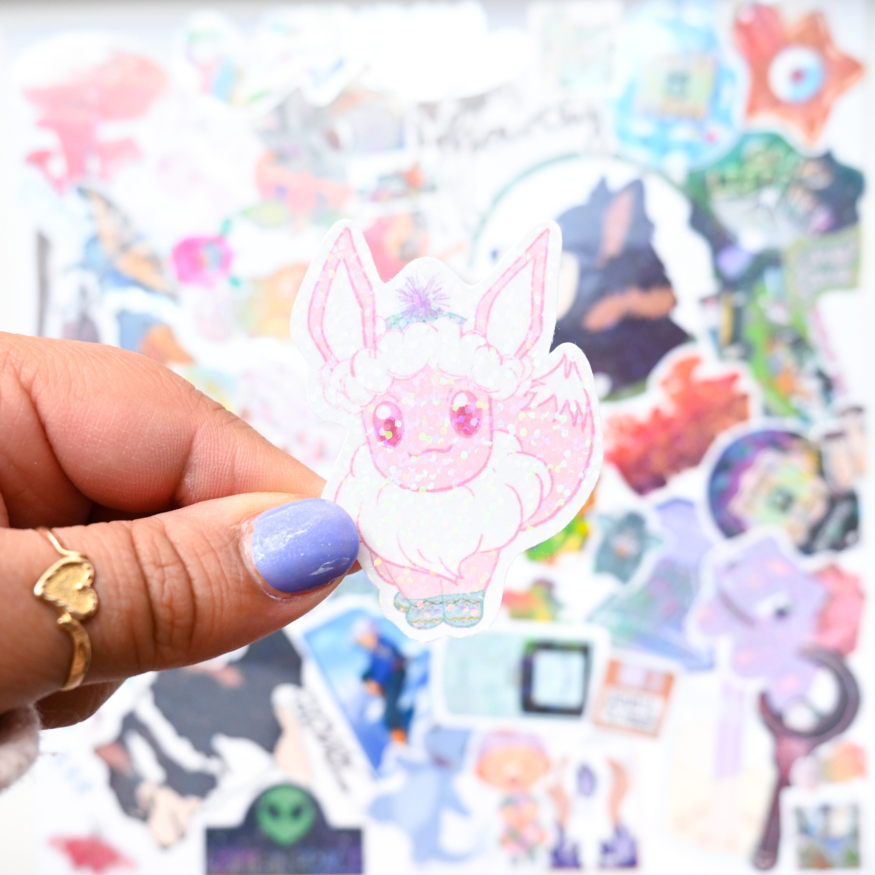 Cozy Comfy Cute Eevee Sticker Pokemon Stickers Vinyl - Etsy