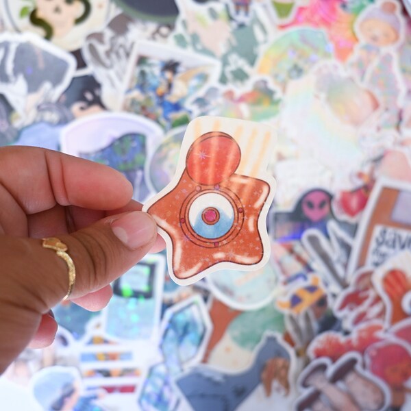 Sailor Moon Locket Sticker - Etsy