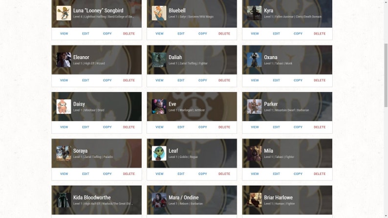 RANDOM - DND 5th Edition Creation - Etsy