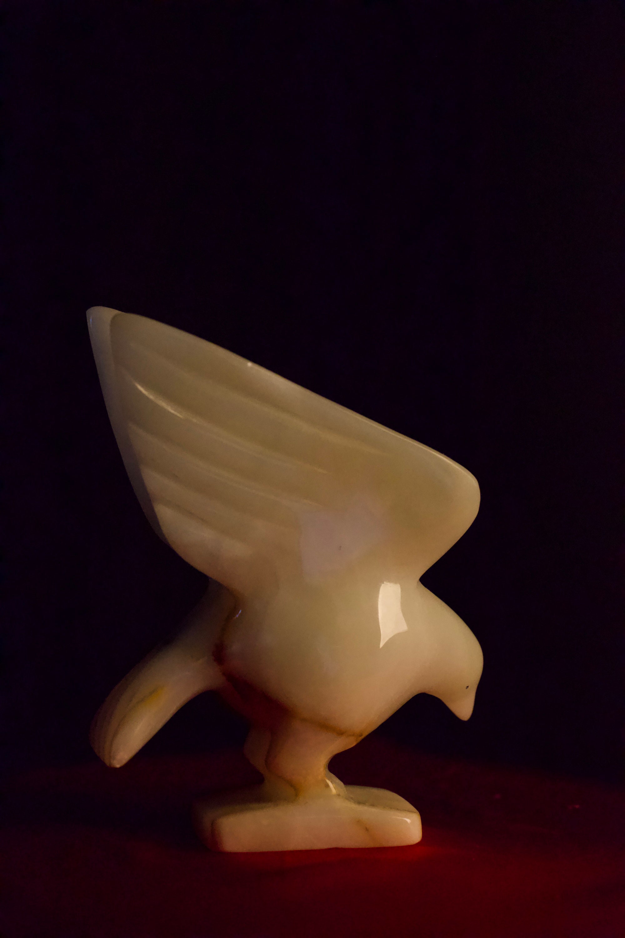 Onyx Bird and Cat Sculpture - Etsy
