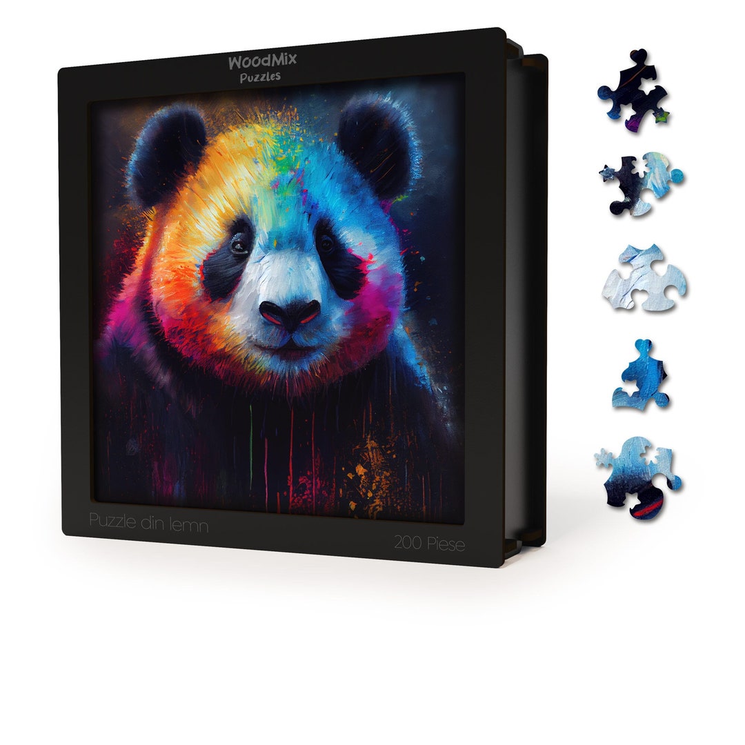 Eco-friendly Wooden Jigsaw Puzzle With 200 Unique Pieces - Colorful ...
