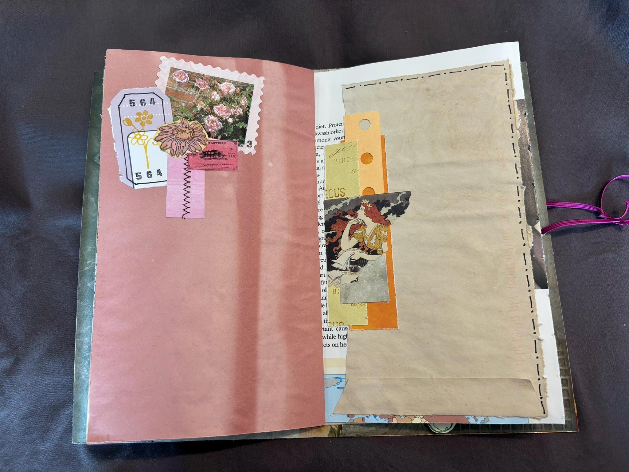 Junk Journal, Handmade Junk Journal, Recycled Junk Journal, Recycled ...