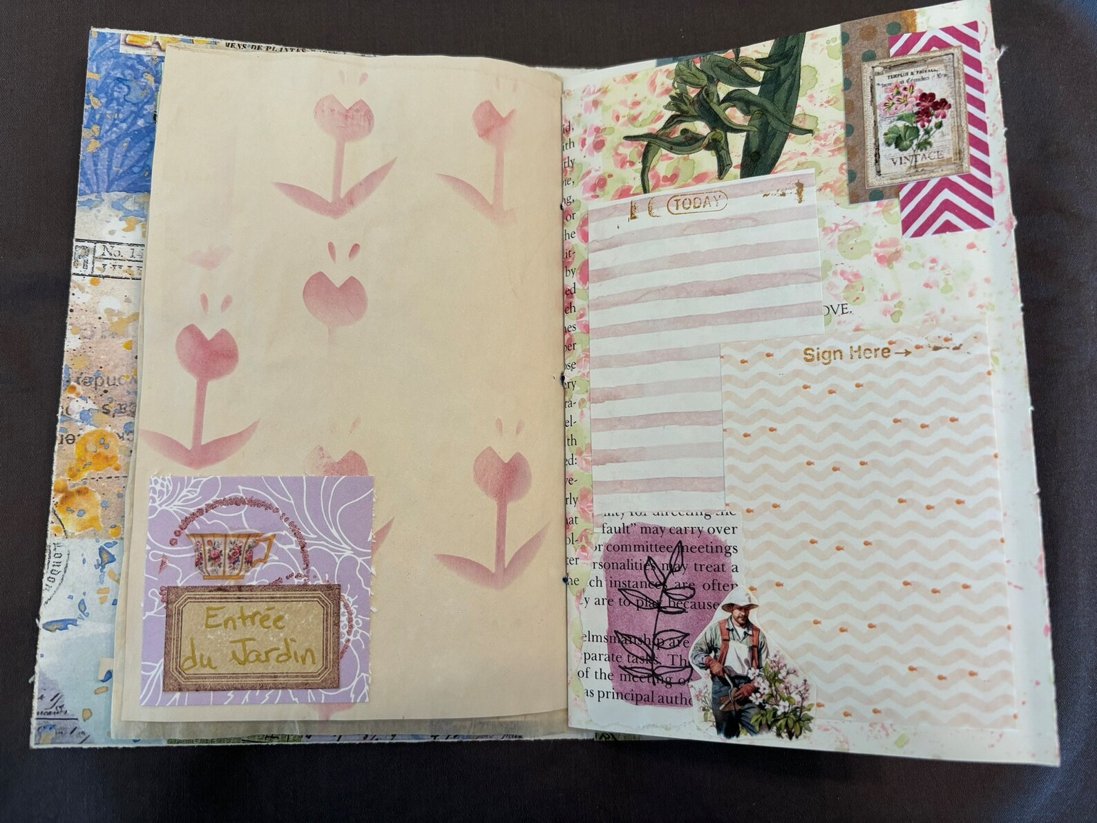 Junk Journal, Handmade Junk Journal, Recycled Junk Journal - Etsy