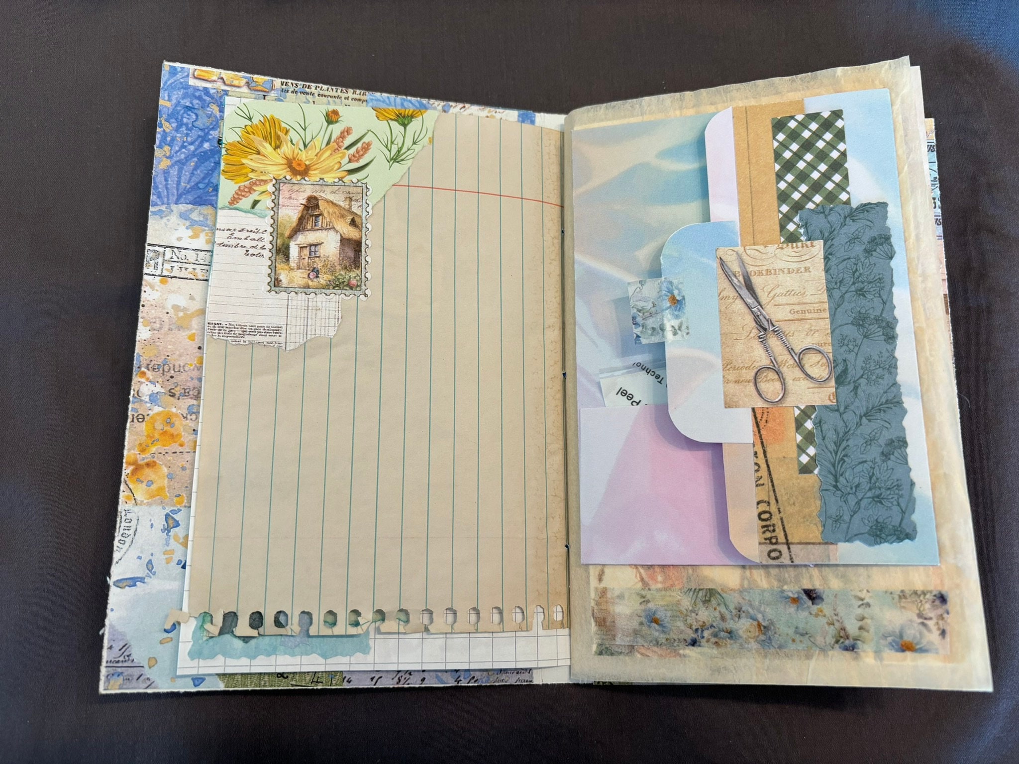 Junk Journal, Handmade Junk Journal, Recycled Junk Journal - Etsy