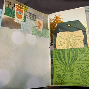 Travel Junk Journal, Handmade Travel Junk Journal, Travel Journal ...