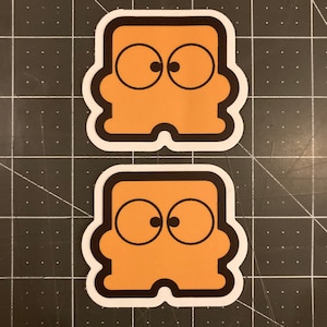 Disk-kun Square Nintendo Famicom Disk System (FDS) Vinyl Die-cut ...