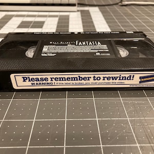 Please Remember to Rewind - Blockbuster Video Rental VHS - Vinyl Die ...