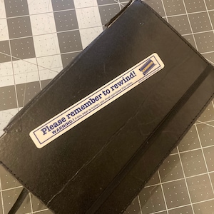 Please Remember to Rewind - Blockbuster Video Rental VHS - Vinyl Die ...