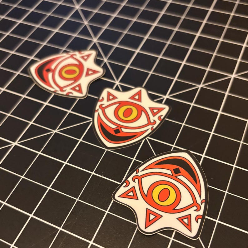 Mask of Truth Legend of Zelda Metallic Vinyl Die-cut Sticker N64 - Etsy