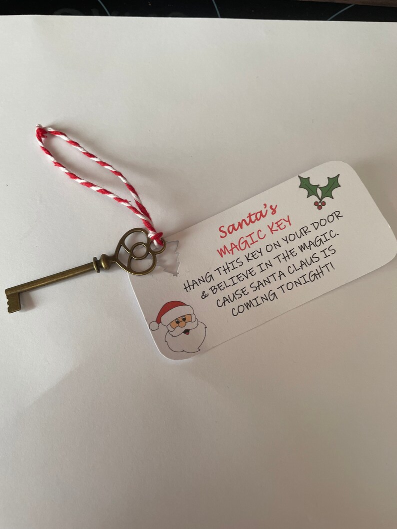 Santa’s Magic Key - Etsy