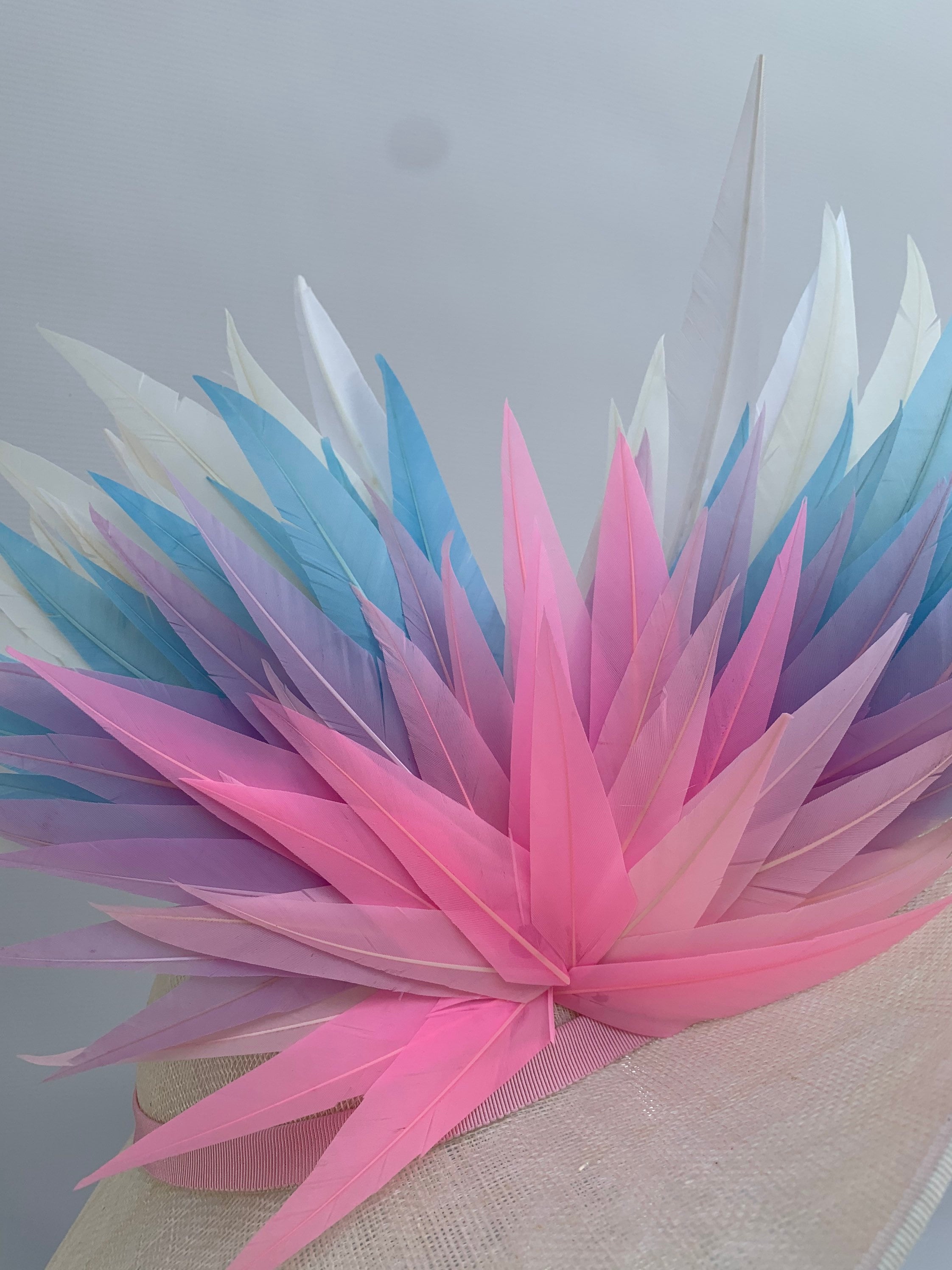 Stunning Winged Design Saucer Hat - Etsy