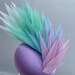Feather Wing Design Silk Hat - Etsy