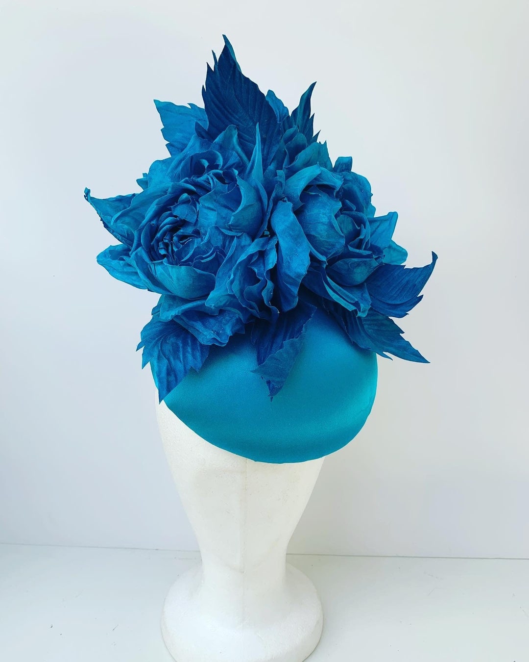 Silk Rose Hat - Etsy