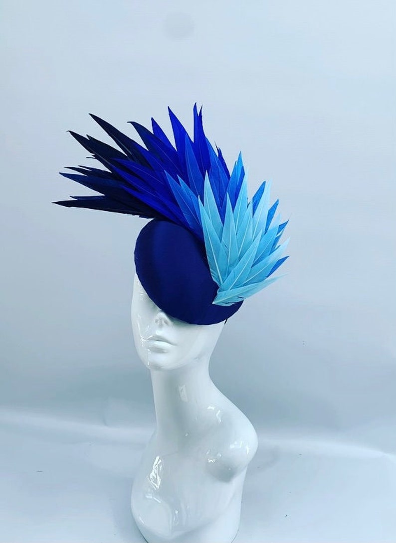 Feather Wing Design Silk Hat - Etsy