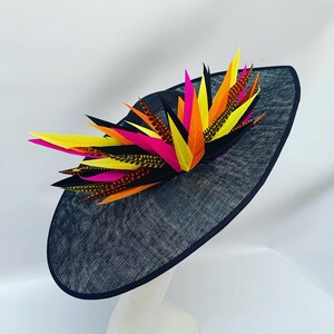 NEW Stunning Winged Design Saucer Hat - Etsy