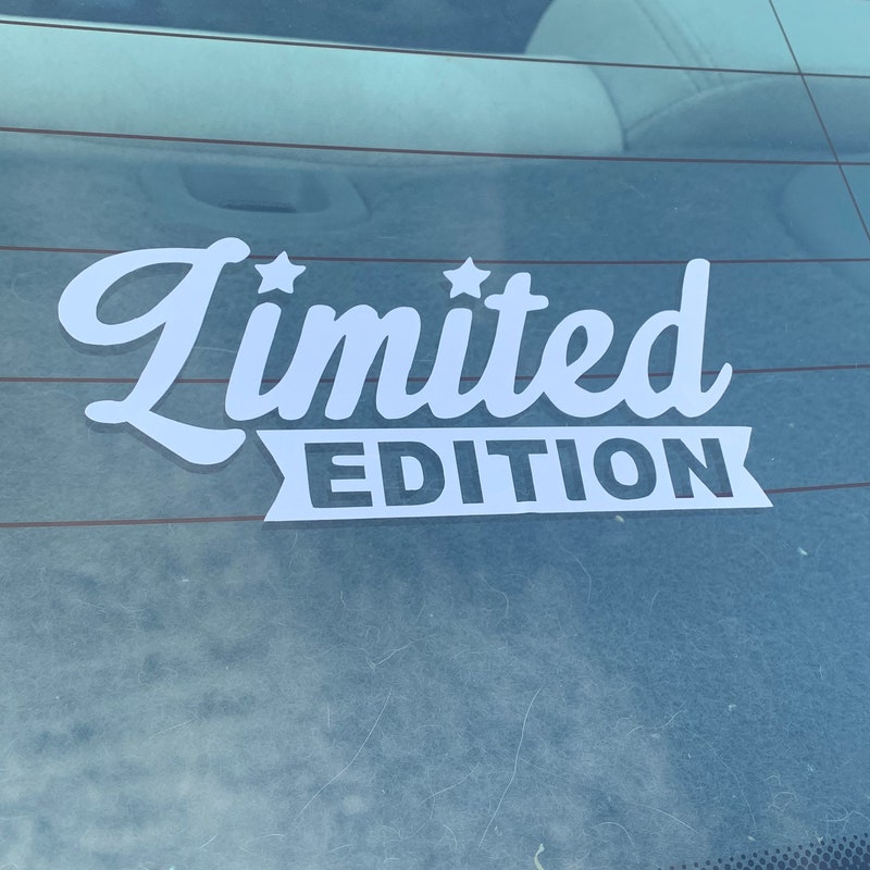 Limited Edition Stickers - Etsy