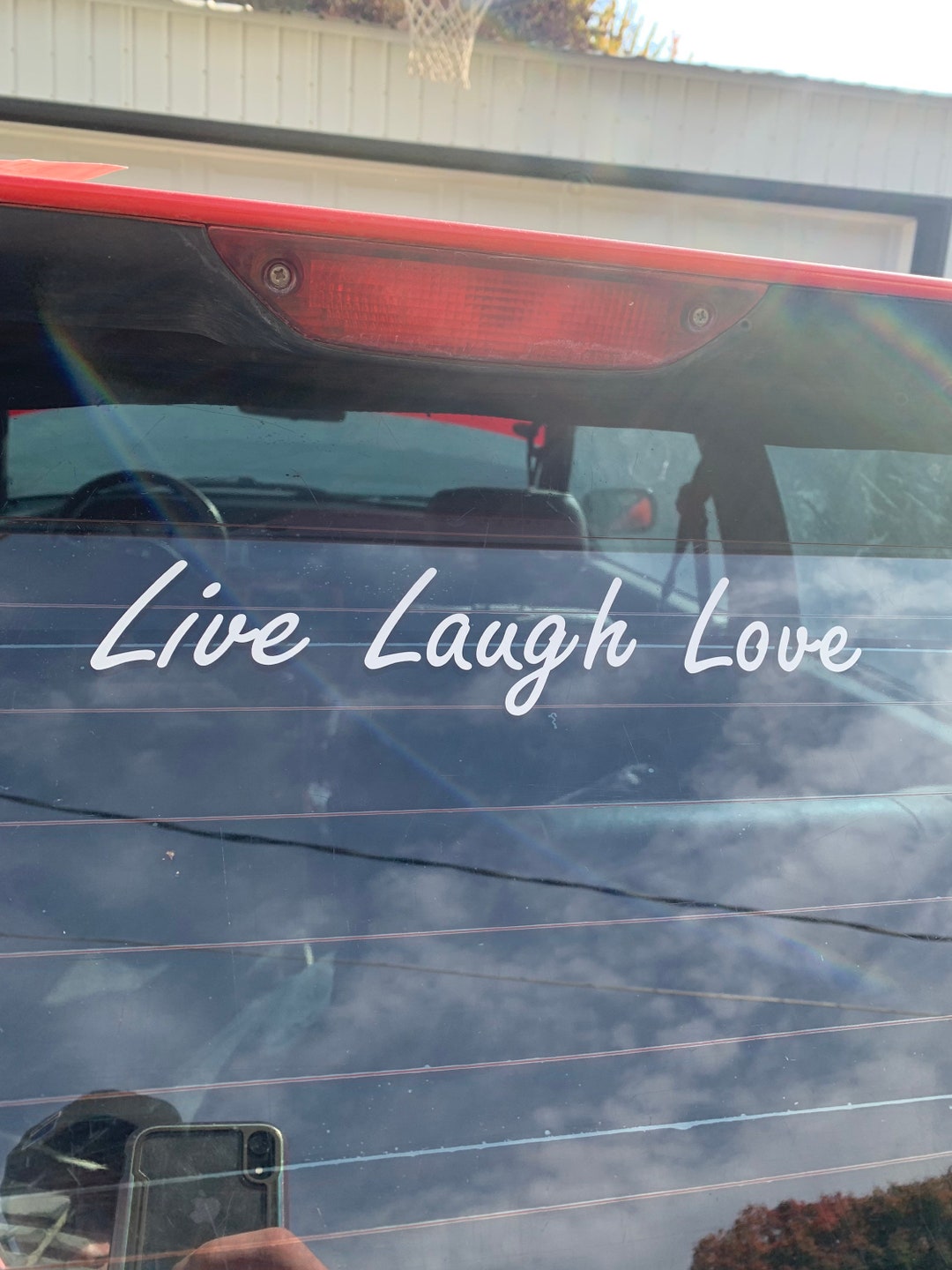 Live Laugh Love Vinyl Sticker - Etsy