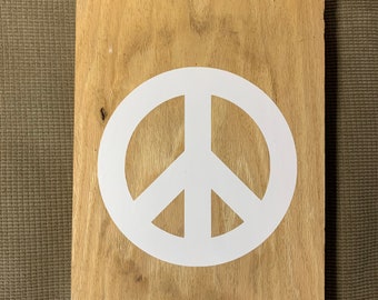 Peace Out Vinyl Decal Sticker - Etsy