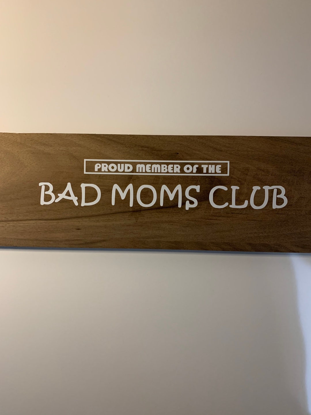Mom Club Member Vinyl Sticker - Etsy
