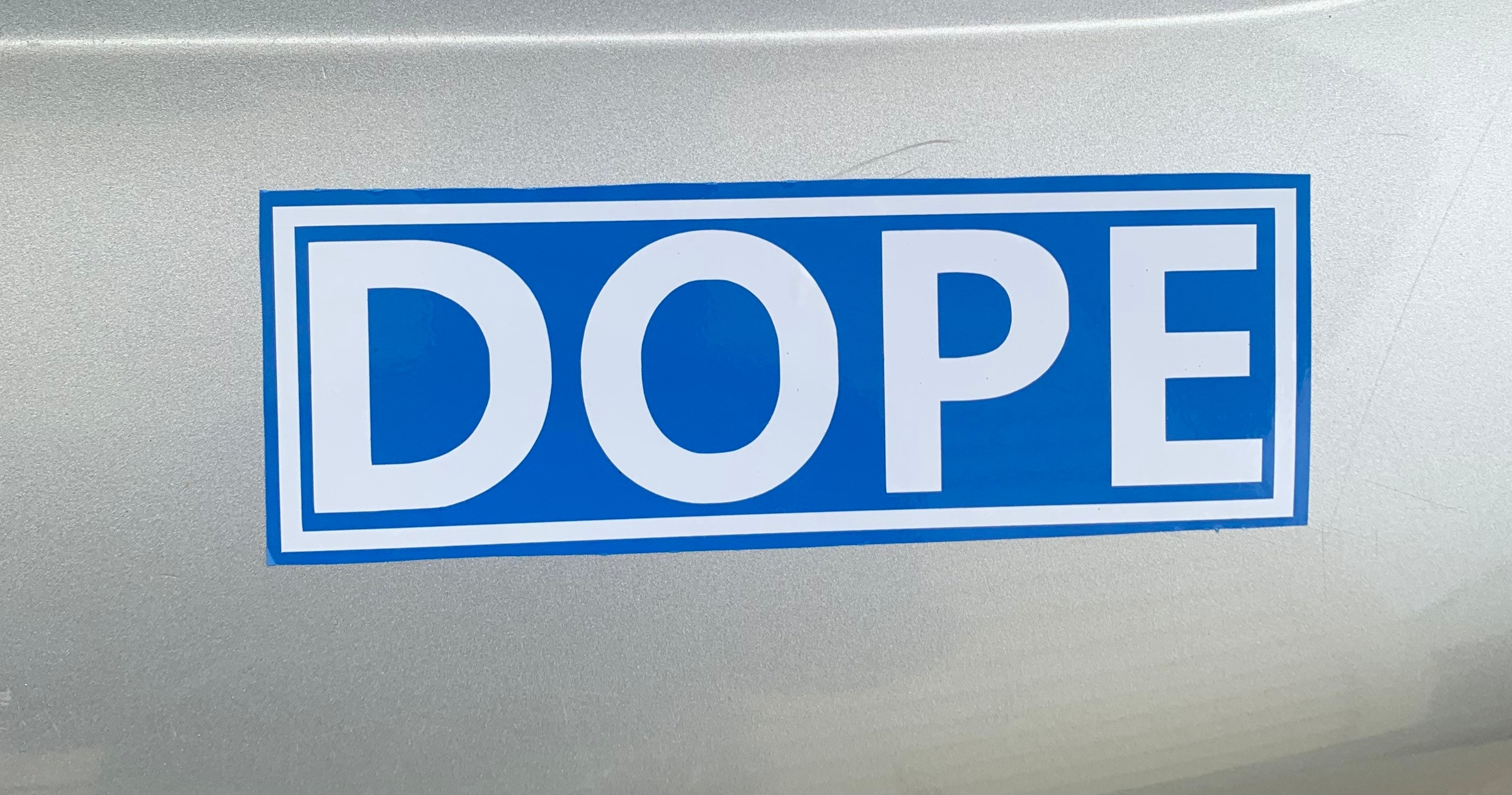 DOPE Vinyl Car Decal - Etsy