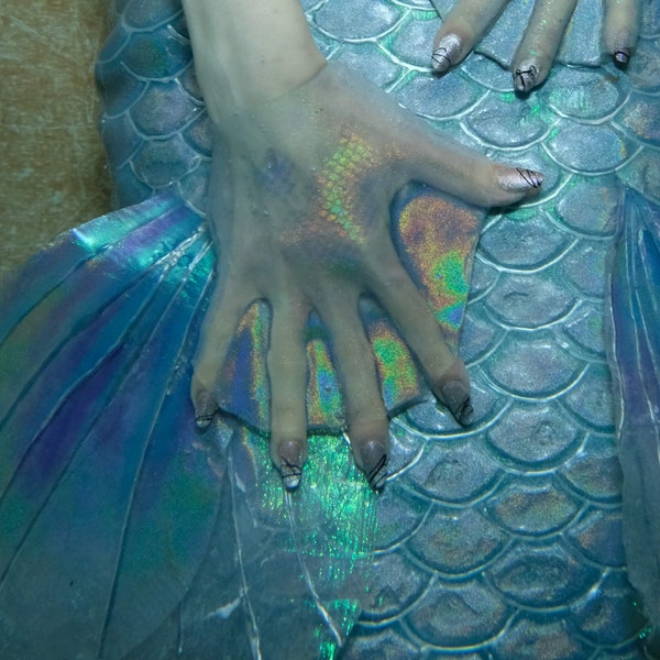 Mermaid Glove Webbed - Etsy