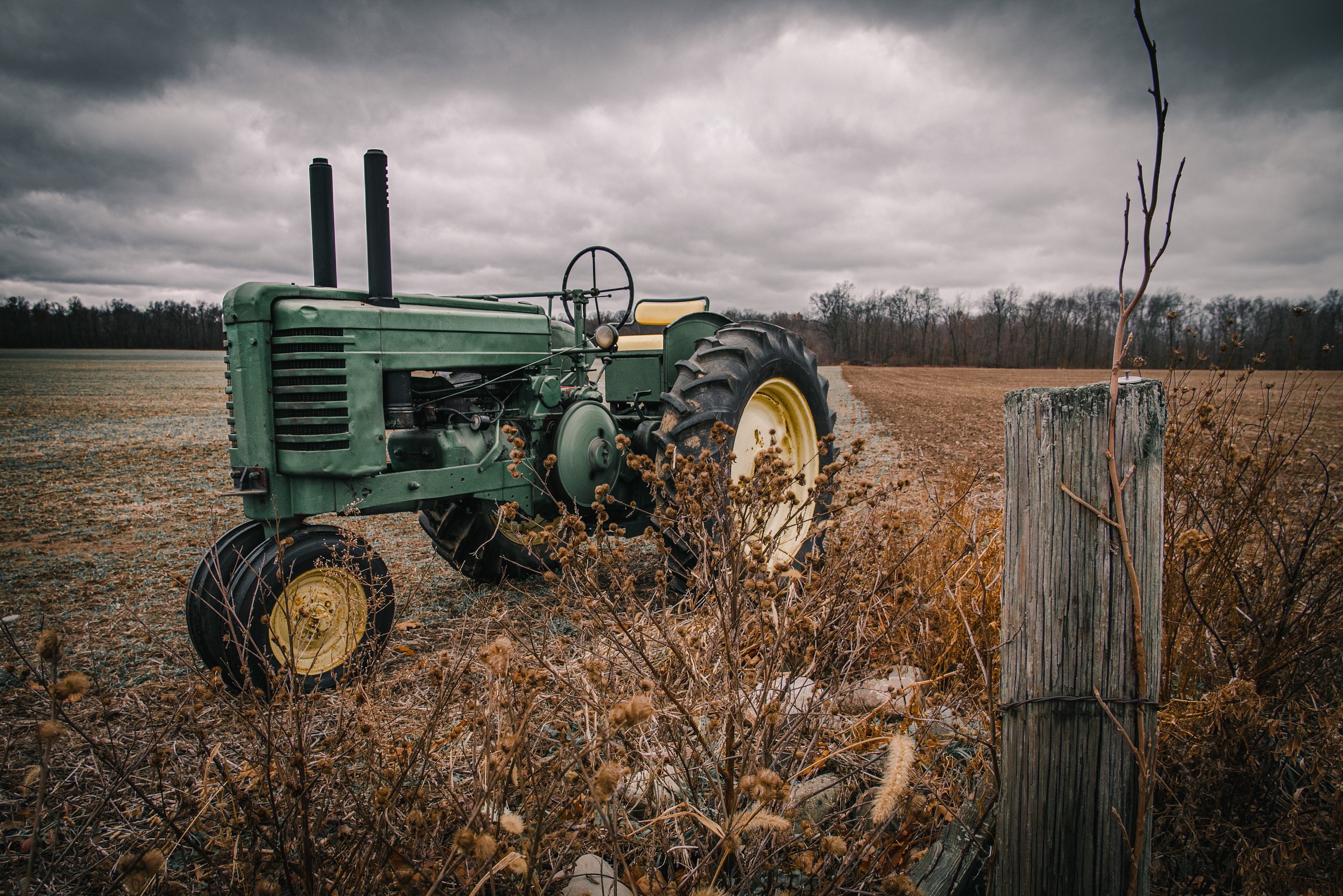 John Deere Vintage Antique Farm Tractor Photography Print, Farm Print ...